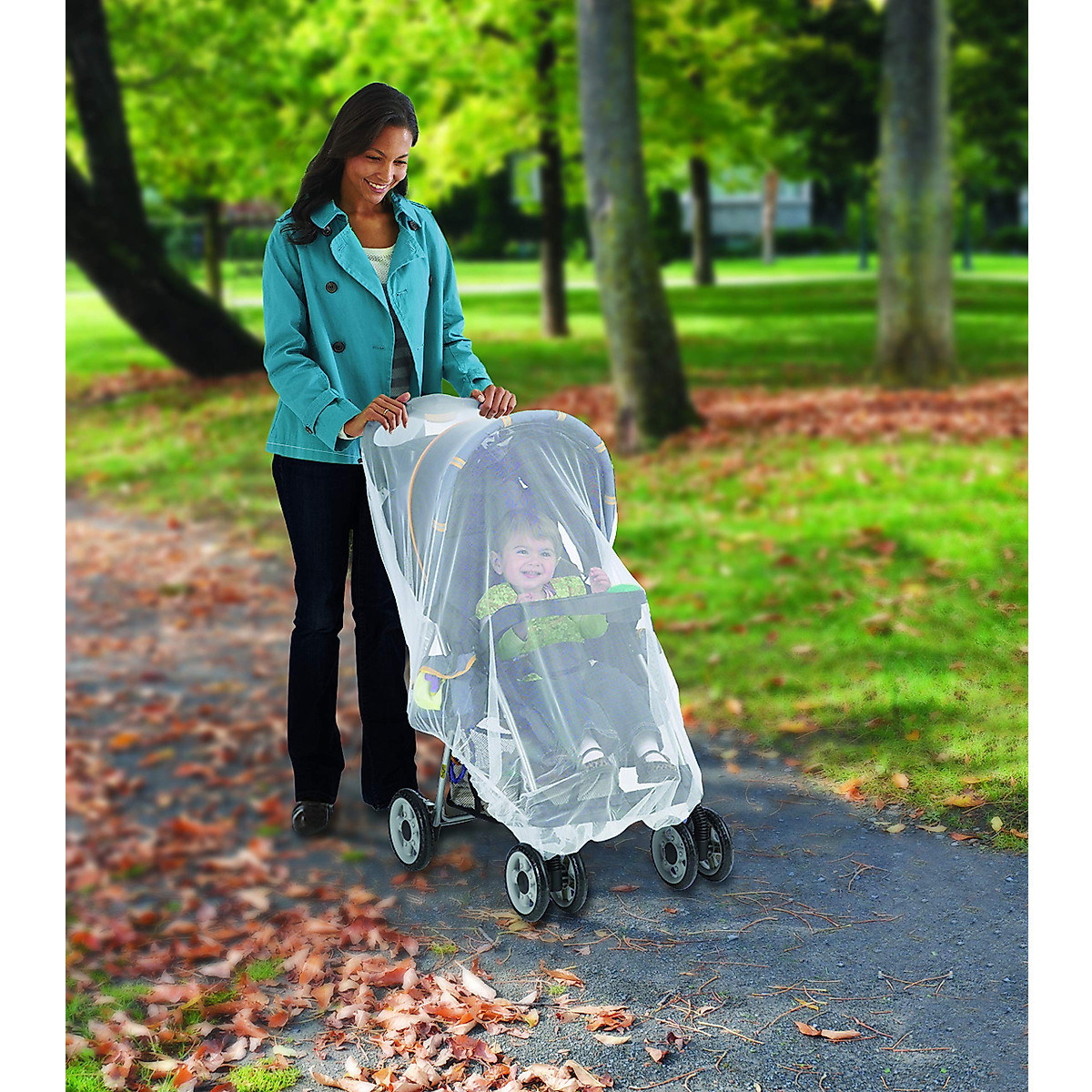 Graco Stroller Netting + Deluxe Stroller Weather Shield Set