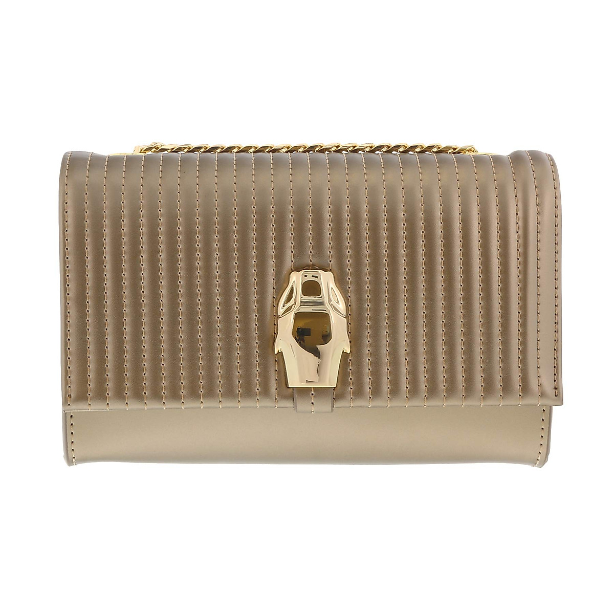 ROBERTO CAVALLI HXLPDN 102 Bronze Shoulder Bag for Womens