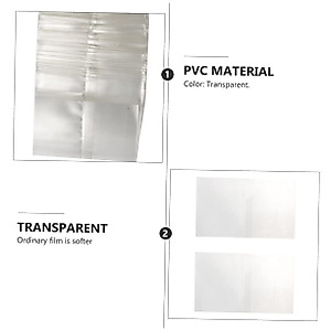 SKISUNO 400 Pcs Bottle Sealing Film Bottle Heat Seal Blower Dryer Waterproof Shrink Bath Shrink Bags Polyolefin Film Clear Heat Shrink Heat Shrink Packaging Bags Shrink Bags PVC