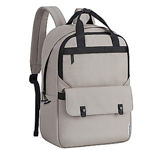 Travelon Origin-Sustainable-Anti-Theft-Large Backpack, Driftwood, One Size