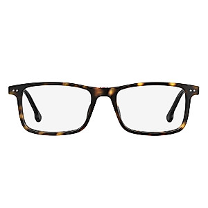 Carrera 2001T/V Rectangular Prescription Eyewear Frames, Havana Black, 50mm, 16mm
