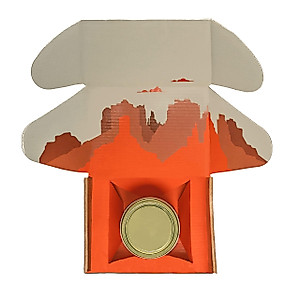 Energize in Gratitude - 8 oz Natural Soy Candle with Orange, Ginger, and Amber Fragrances - Perfect Thank You Gift for Women & Men, Long-Lasting Aromatherapy Candle