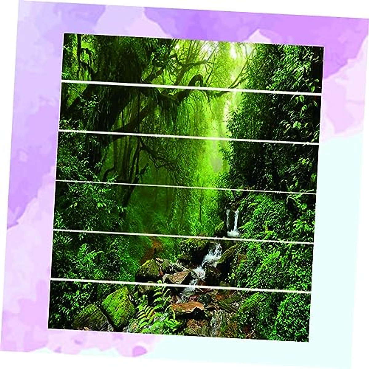 Housoutil Thicken Stairs Stickers Staircase Wall Decor Staircase Stickers Stairs Decals Staircase Decals PVC Stair Decor Mural Stair Stickers Decorative Paintings Digital