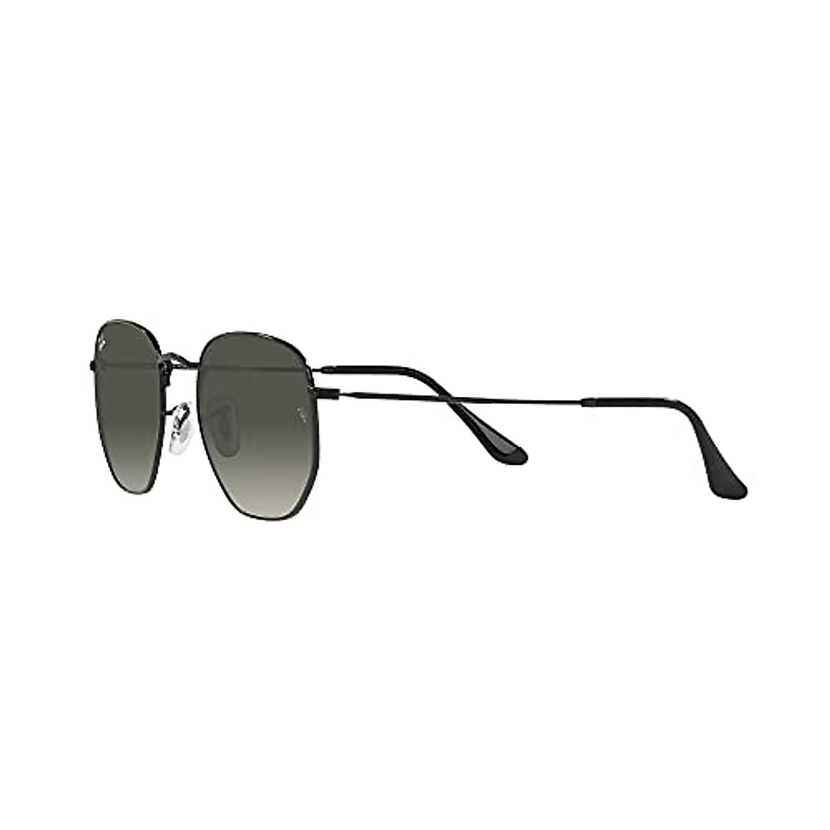 Ray-Ban RB3548 Hexagonal Sunglasses, Black/Grey Gradient, 54 mm