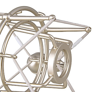 Lovermusic Silver Hole Dia 1.18inch Metal Cylinder Microphone Shock Mount Stand Replacement for Newman U87 Microphone