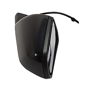 Kool Vue Driver Side Power Non-Heated Mirror for Ford Mustang 2015-2020 With Signal Light & Spotter Glass; Without Memory & Puddle Lamp Paintable