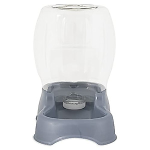 Petmate Pet Cafe Waterer Cat and Dog Water Dispenser 4 Sizes, Pearl White