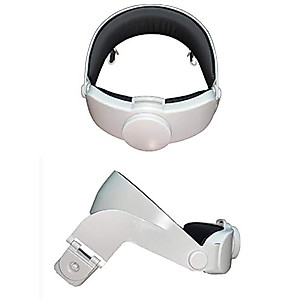 Head Strap Compatible for Oculus Quest 2, Virtual Reality Glasses Headband Adjustable Head Strap for Oculus Quest 2 VR Glasses Accessories, Comfortable Strap, Reduce Pressure