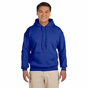 Gildan Blank Hoodie - Hooded Sweatshirt - Unisex Style 18500 Adult Pullover Royal Blue