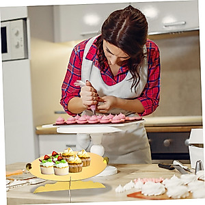 GRIRIW 2pcs Paper Cake Stand Cake Display Rack Snack Candy Stand Tiered Cake Stand Cardboard Cake Tower Round Cake Pans Mini Cakes Fruit Candy Display Cupcake Stand Paper Cup Round Paper