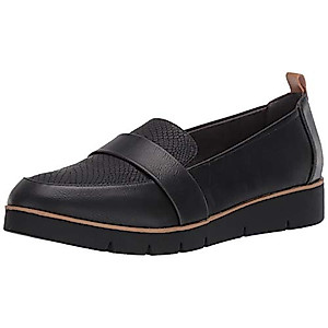 Dr. Scholl's Shoes Women's Webster Slip On Loafer, Black, 7 US