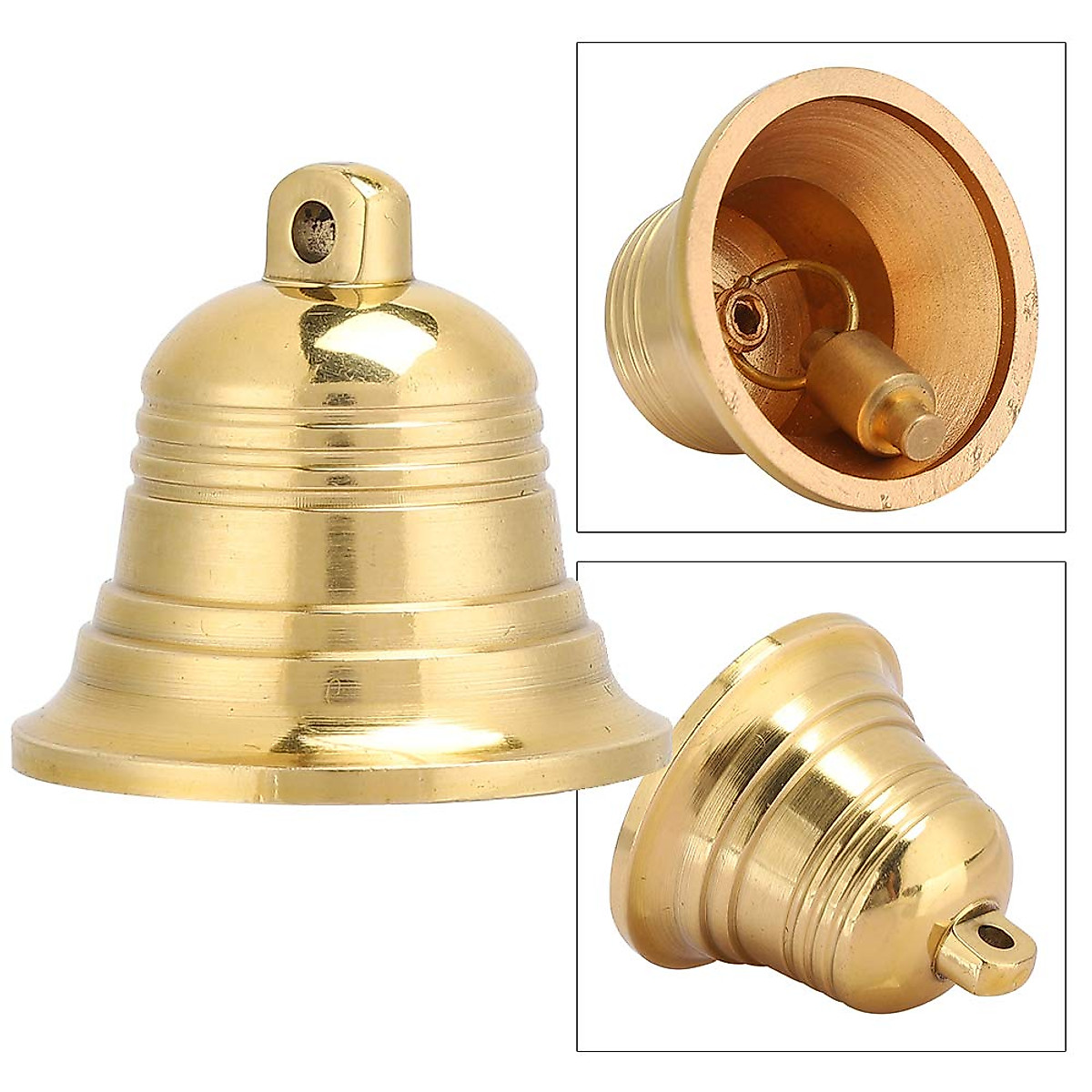 Copper Bell, Lucky Bell, Buddhist Supplies for Wind Bell Doorbells Car Hanging Rattles Home Decoration