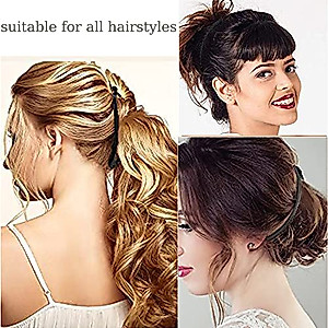 TUICARE 6 Pieces Clincher Combs Banana Combs Banana Clips Grip Comb Fishtail Fish Hair Lady Fish Shape Ponytail Banana Clip Girls Long Women Clamp Accessory