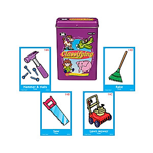 Super Duper Publications | Classifying Fun Deck Flash Cards | Educational Learning Resource for Children
