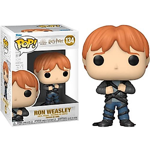 HARRY POTTER 20th Anniversary - Ron Weasley in Devil's Snare Funko Pop! Vinyl Figure (Bundled with Compatible Pop Box Protector Case), Multicolor, 3.75 inches