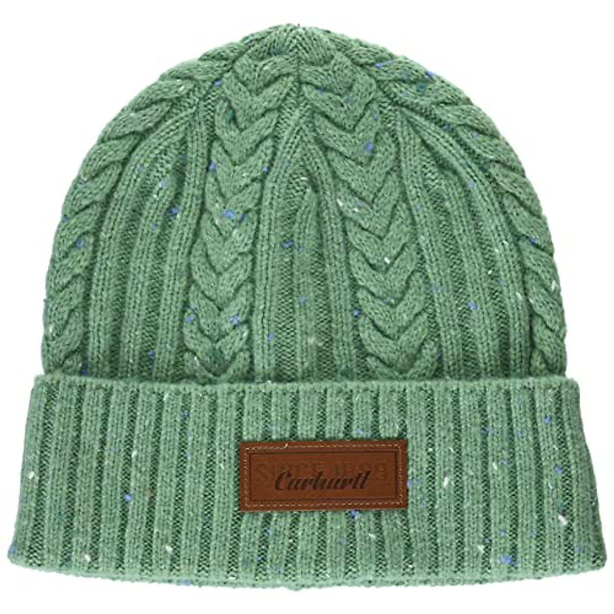 Carhartt Women's Rib Knit Fisherman Beanie, Jade NEP, OFA