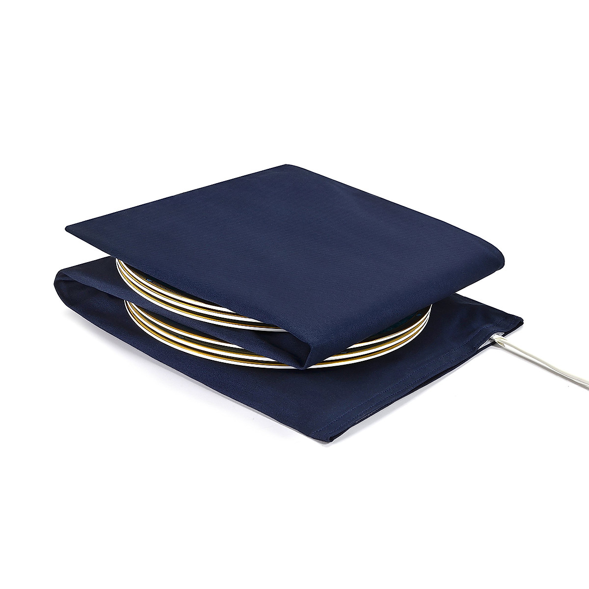 Waterbridge Electric Plate Warmer - Heats up to 6 Large Plates - Heritage Navy
