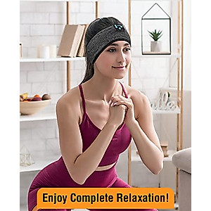 Fulext Sleep Headphones Bluetooth Sleeping Headband Headband Headphones - Headphones For Sleep - Sleeping Headphones For Side Sleepers,Birthday Father Mother Valentine's Day Gifts for Women Men