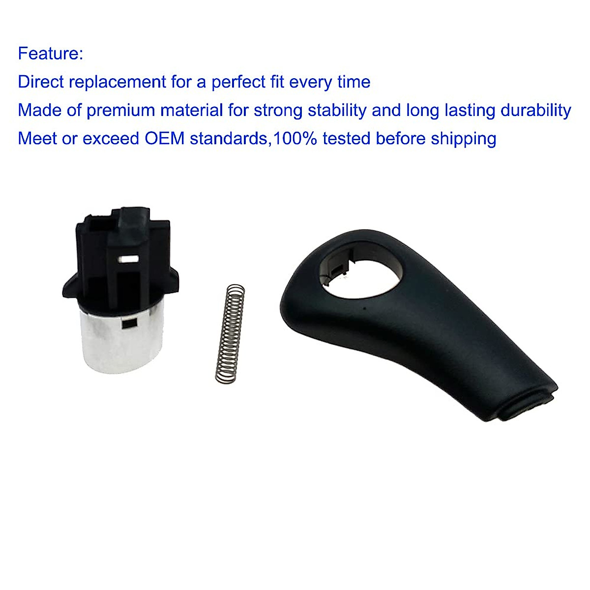 Syconeer Shift Shifter Button Knob Repair Kit with Spring for Honda Accord Replace 54132-SDA-A81 54141-SDA-A81 54141SDAA81