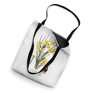 Daffodil Flower botanical Narcissus Pseudonarcissus Tote Bag