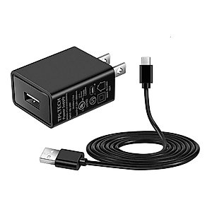 [UL Listed] Replacement AC Adapter Charger Compatible OneTouch Verio IQ Blood Glucose Monitoring System Meter with 5Ft Power Supply Cord