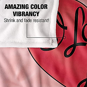 I Love Lucy 3D Logo Officially Licensed Silky Touch Super Soft Throw Blanket 50" x 60"