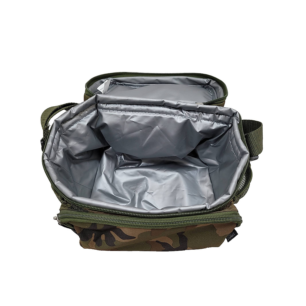 Everest Cooler/Lunch Pattern Bag, Woodland Camo, One Size,CB6P-CAMO