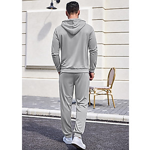 COOFANDY Sweatsuit for Men Casual Athletic Jogging Suits Sets Track Suits 2 Piece Sets for Men