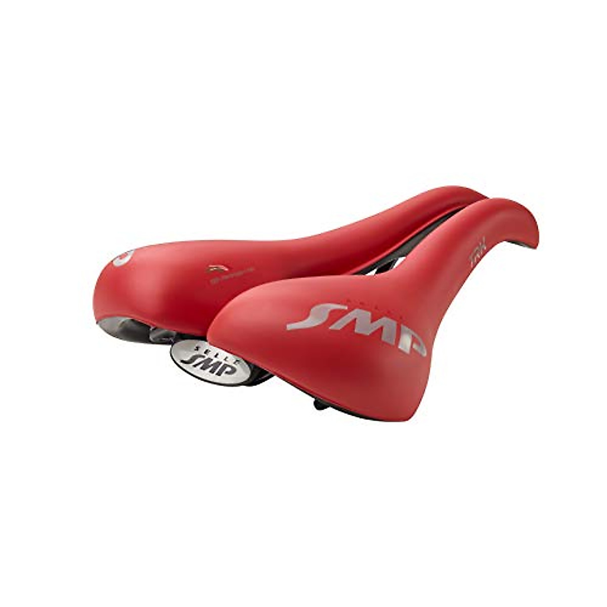 Selle SMP TRK Saddle Large - Matt Red, long 272 mm - wide 177 mm (ZSTT03LARGE-RED)