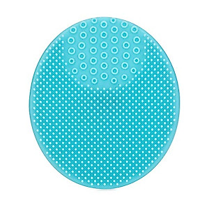 Nuby Scrubbies Silicone Bath Brush with Built-in Handle, 2 Count