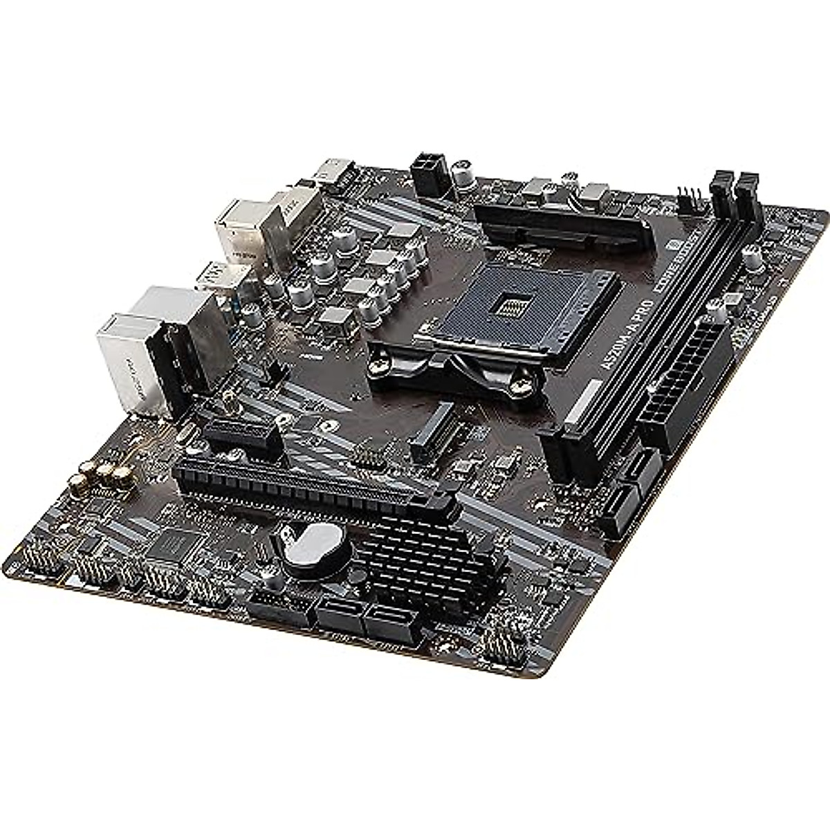 MSI A520M-A PRO Gaming Motherboard (AMD AM4, DDR4, PCIe 3.0, SATA 6Gb/s, M.2, USB 3.2 Gen 1, DVI/HDMI, Micro-ATX)