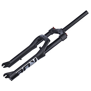 BOLANY Snow Beach Bike Suspension Fork 20 inch 4.0 Tire Fat Bicycle Air Front Fork Travel135mm (Manual)