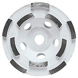 BOSCH DC410HD 4 in. Double Row Segmented Diamond Cup Wheel