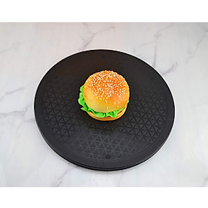 JEDFORE Multi-use Heavy Duty 360° Rotating Swivel Stand Turntable with Steel Ball Bearings for Big Screen TV Computer Monitor Lazy Susan (12 Inches, 2 Pack)