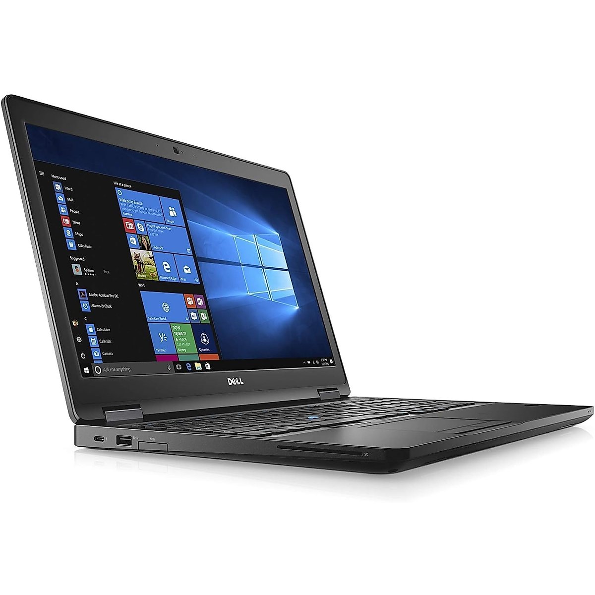 Dell Precision 3520 15.6" FHD IPS Laptop Computer, Intel Core i7-6820HQ 2.7GHz, NVIDIA Quadro M620, 16GB DDR4 RAM, 512GB SSD, Windows 10 Pro (Renewed)