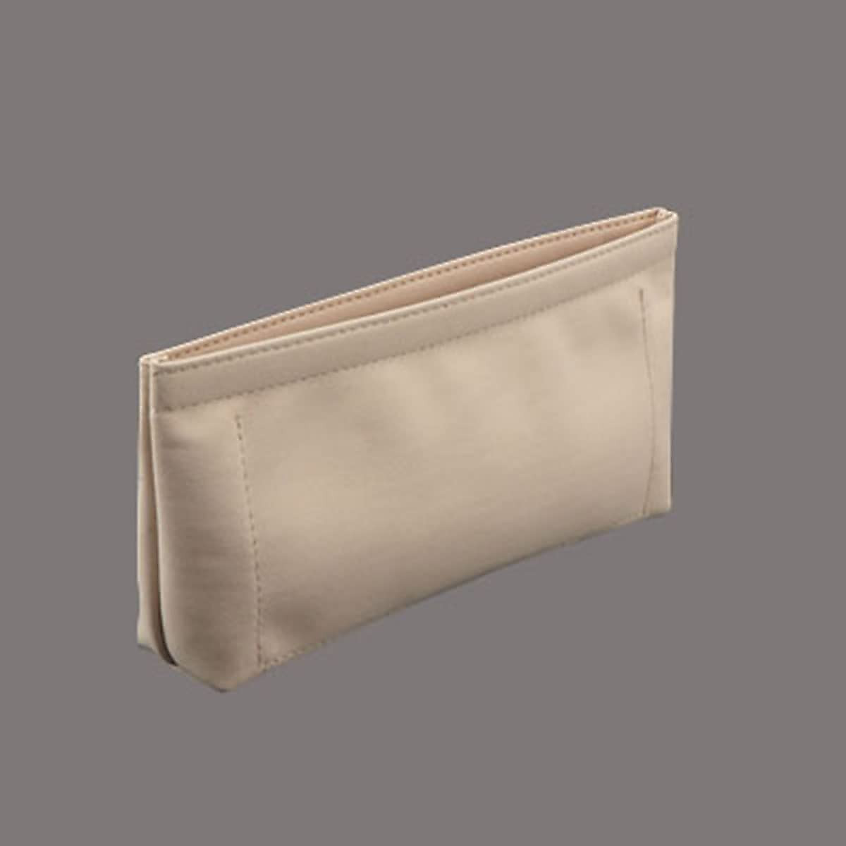 Lckaey Purse Organizer for Large Liner Compatible with Pochette Accessories Pouch Inside Insert 3039-Beige