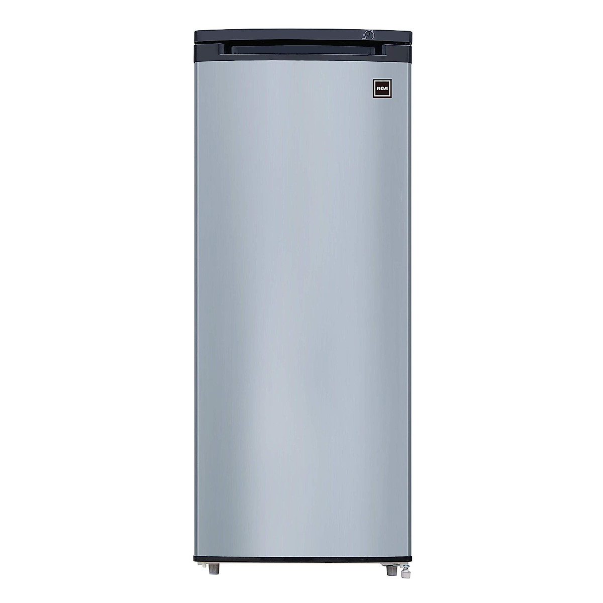 RCA RFRF695 Upright Freezer, 6.5 cf Stainless & Taylor Precision Products 5924 Large Dial Kitchen Refrigerator and Freezer Kitchen Thermometer, 3 Inch Dial,Silver