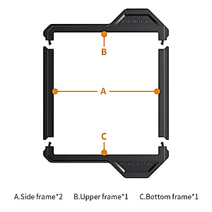K&F Concept Nano-X Pro 100 * 100mm Suqare Filter Protect Frame for Square Filter
