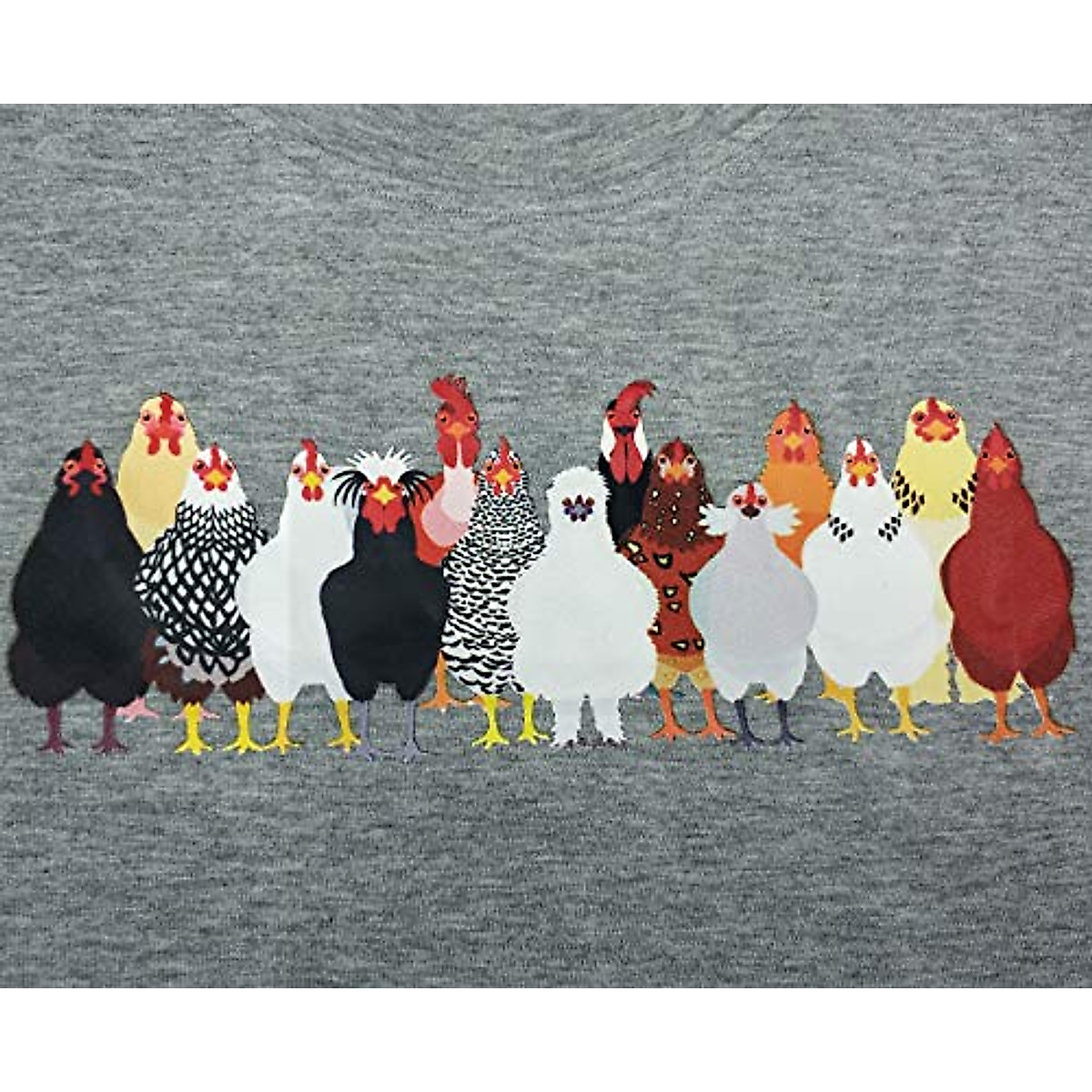 Chicken Shirts for Women Cute Funny Chicken Lovers T Shirt Casual Holiday Short Sleeve Animal Graphic Tee Tops