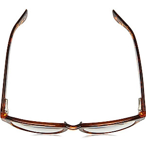 Foster Grant Conan Multifocus Rectangular Reading Glasses, Shiny Tortoise/Transparent, 54 mm + 1.5