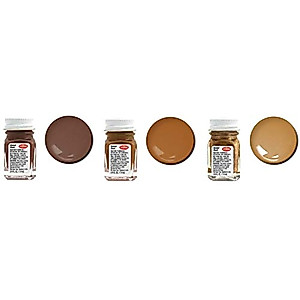 Make Your Day Testors Naval Color Enamel Paint Variety, 1/4 fl oz (Pack of 11) PaintBrush Set