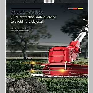 Convenient Mowing Tool, Flexible Extension Design, 1220mm Extension Length, Mowing Grass Without Leaving Any Dead Ends, Beautify The Lawn in All Aspects