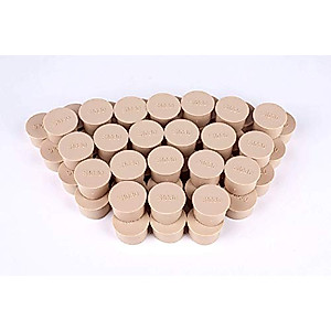 SummitLink Pool Fence Hole Cover Deck Patio Ground Caps 1.25 Inch (50, Beige)