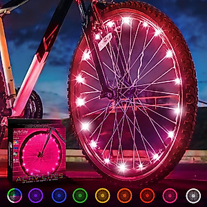 Activ Life Bike Wheel Lights (1 Tire, Pink) Top Summer Presents for Girls 3 Year Old + Teens & Women. Best 2024 Summer Gift Ideas for Her, Wife, Mom, Friend, Sister, Girlfriend and Popular Aunts