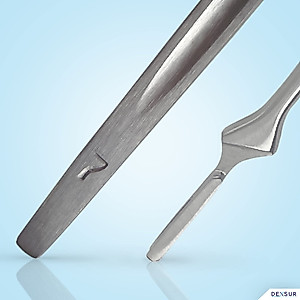 DEXSUR Scalpel Handle # 7, Premium Quality, Rust Proof Stainless Steel Scalpel Knife Handle, Lightweight and Durable, Fits Surgical Blades No. 10, 11, 12, 13, 14 and 15