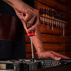 VANQUISH Pieces Magnetic Screwdriver Set, Slotted and Phillips Tips, Tool Set for Home (6-Pieces)