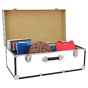 Seward Trunk` 30" Storage Trunk (White)