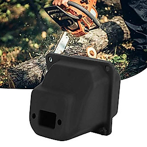 Chain Saw Iron Muffler Replacement Accessories Garden Tool Parts,Work with MS381