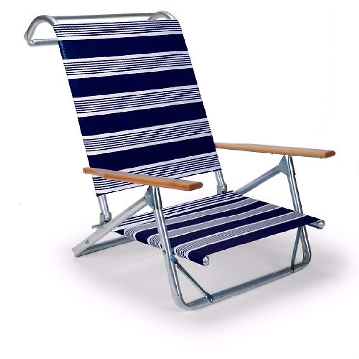 Telescope Casual 74153801 Original Mini-Sun Chaise Folding Beach Arm Chair, Night