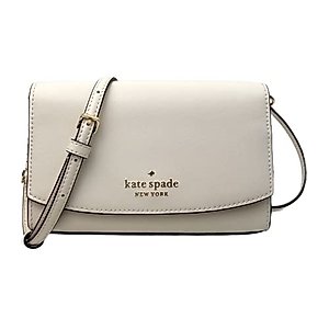 Kate Spade New York Staci small flap crossbody bag (Parchment)